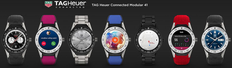 Tag Heuer представила смарт-часы премиум класса Connected Modular 41